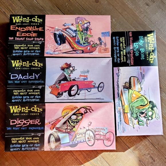 Weird-ohs Car-icky Tures | Toys | Weirdohs Caricky Tures Collection 4 ...